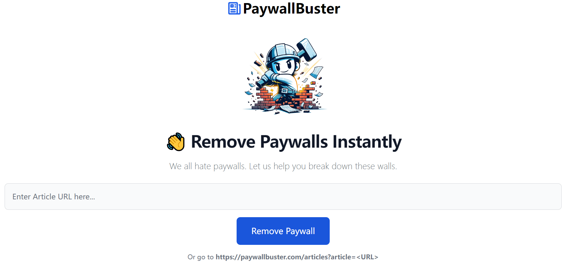 The surest way to remove paywalls on news articles - Homeeer